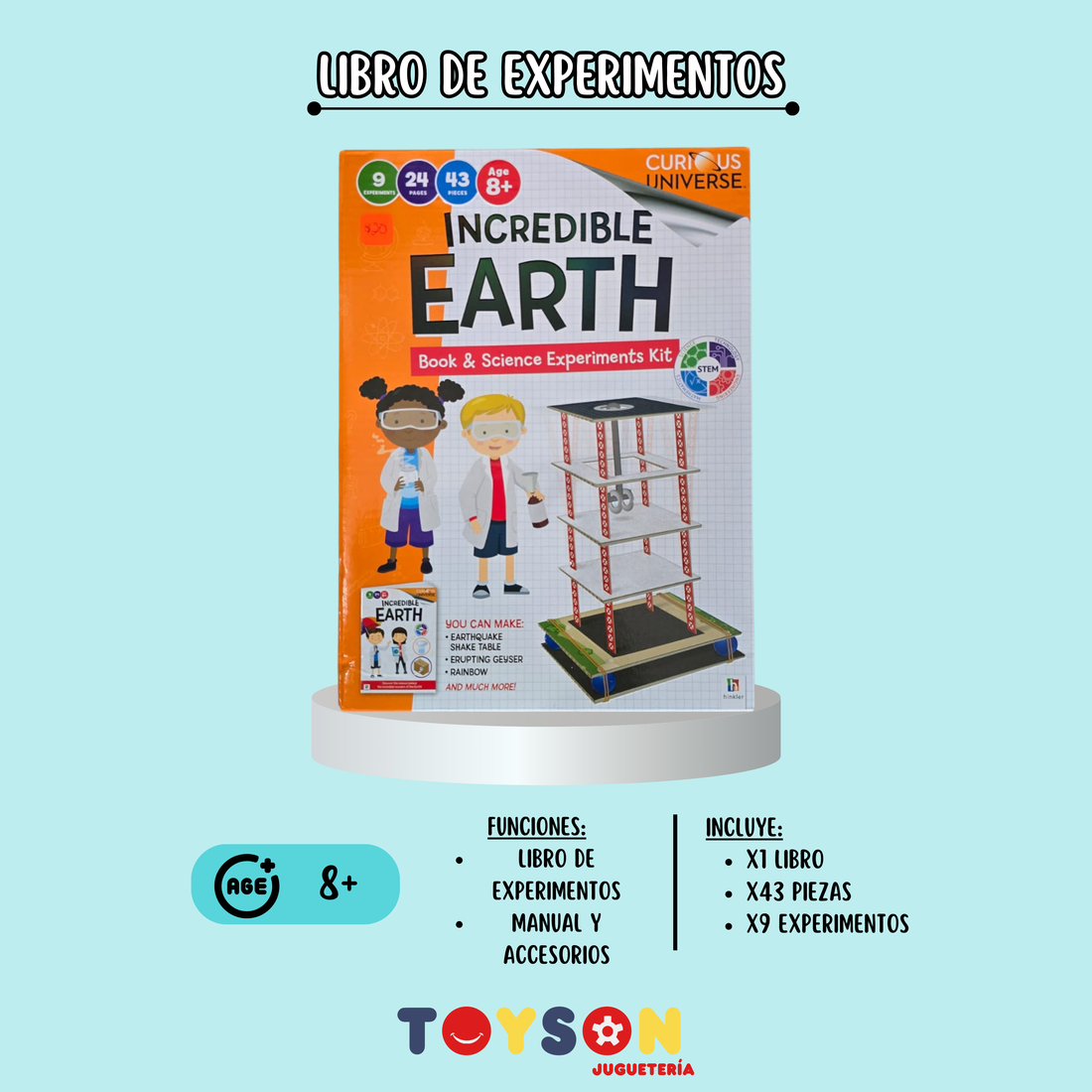 LIBRO DE EXPERIMENTOS – TOYSON