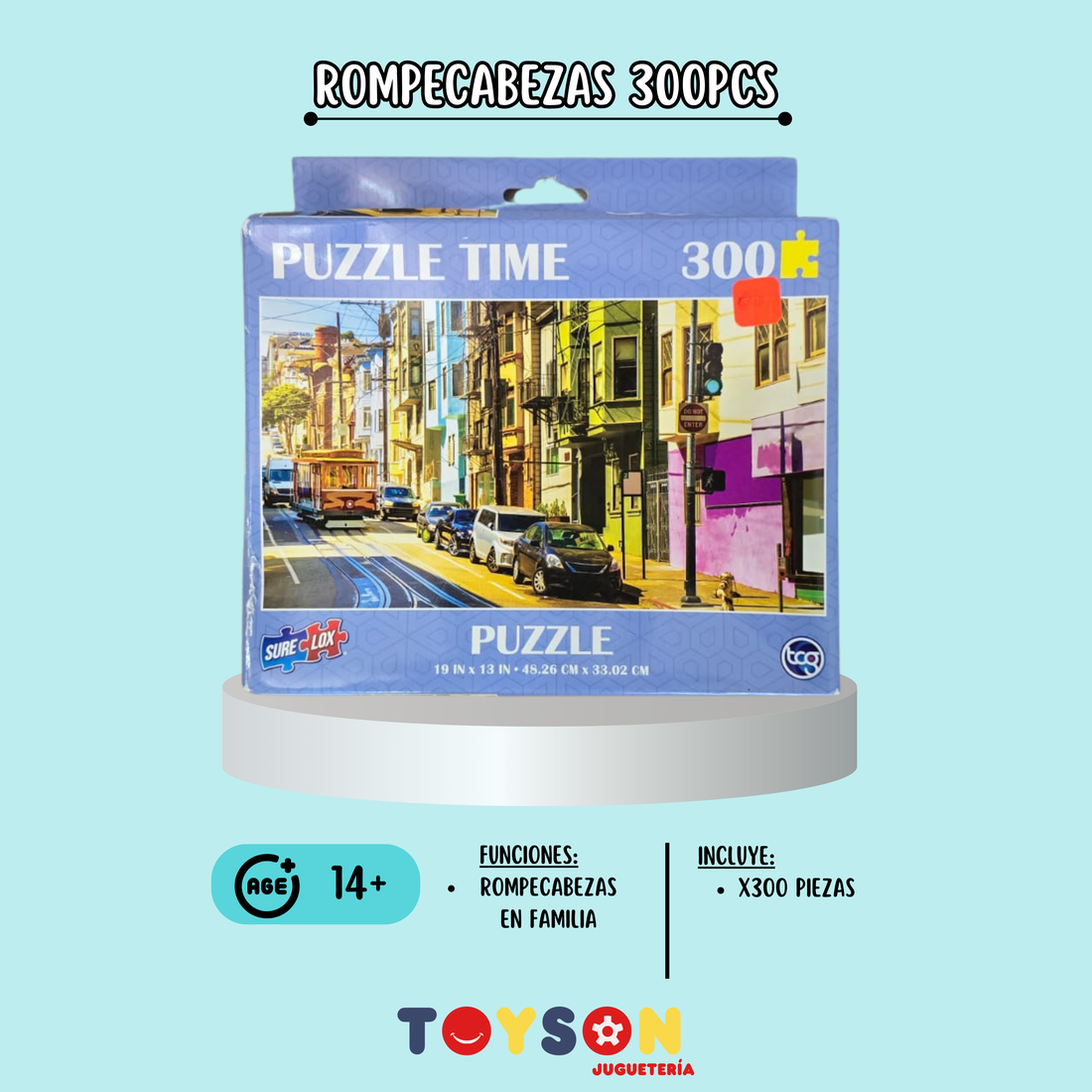 ROMPECABEZAS 300 PCS – TOYSON