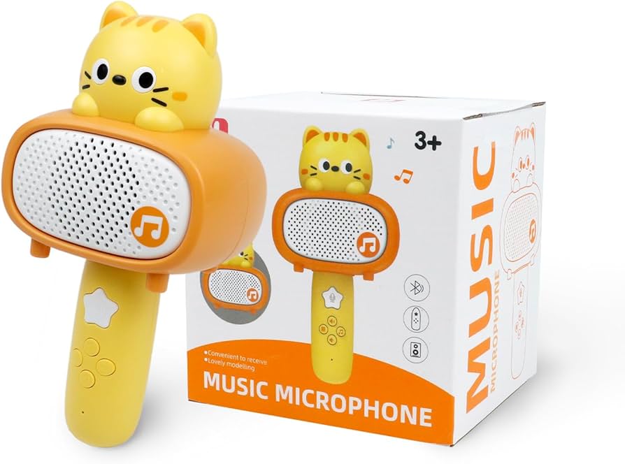 MICRÓFONO + PARLANTE GATO (INALÁMBRICO) – TOYSON